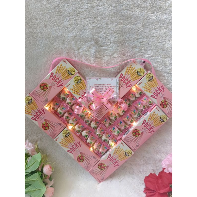 Jual pocky love / snack love hadiah valentine / ultah / aniversary ...