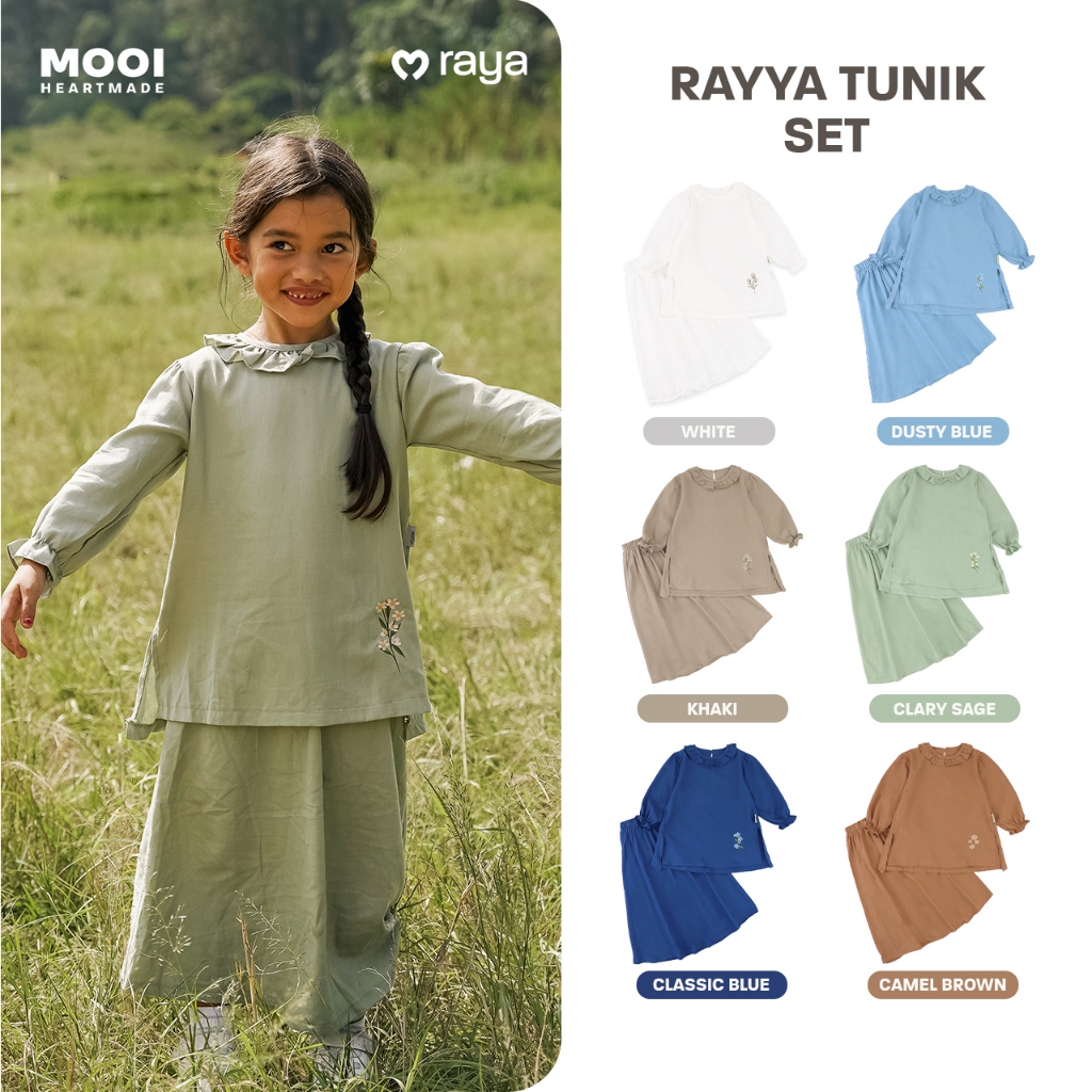 Jual Mooi Setelan Anak Perempuan Raya Collection Rayya Tunik Set ...