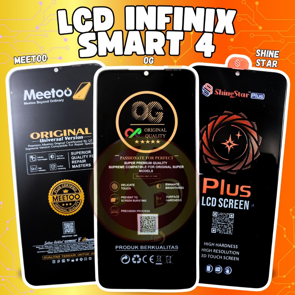 Jual LCD + TOUCHSCREEN INFINIX SMART 4 / SMART 4C / X653 / X653C ...