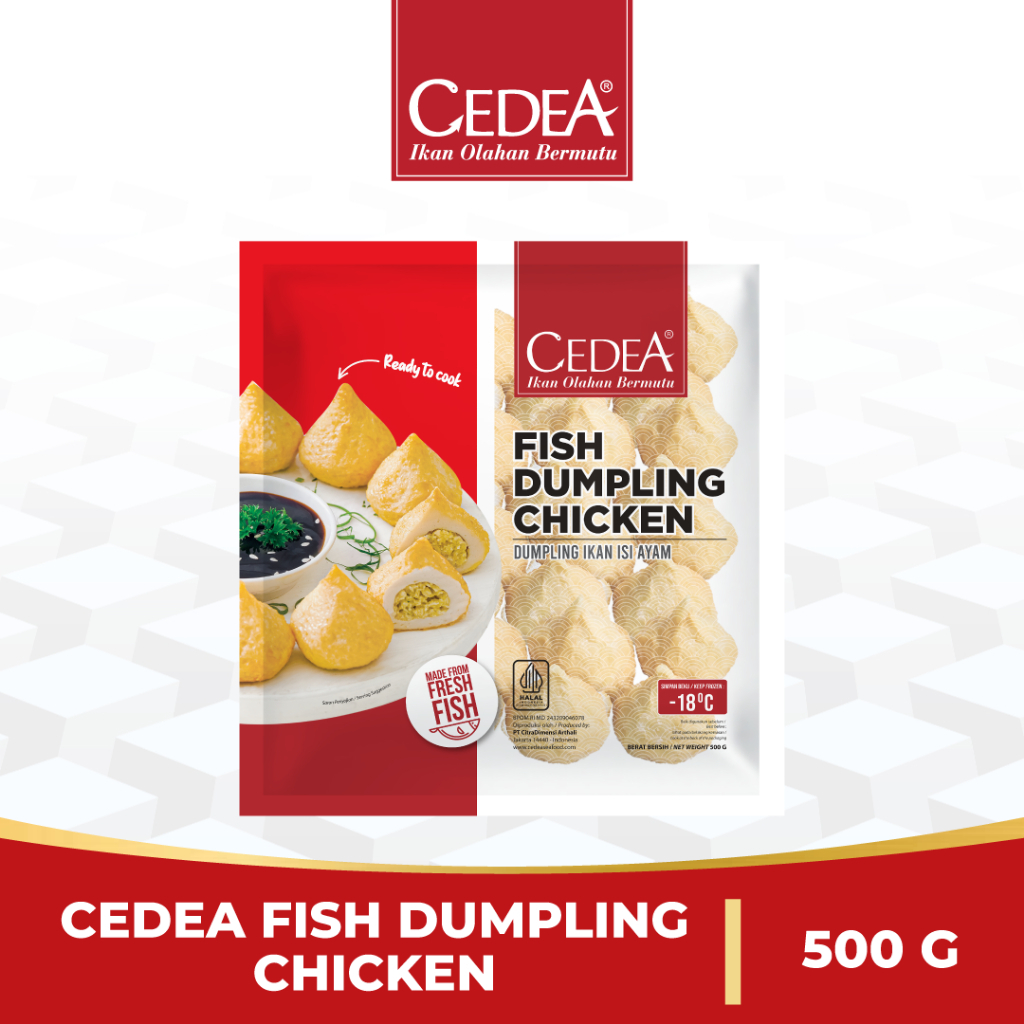 Jual CEDEA Fish Dumpling Chicken [500g] | Shopee Indonesia