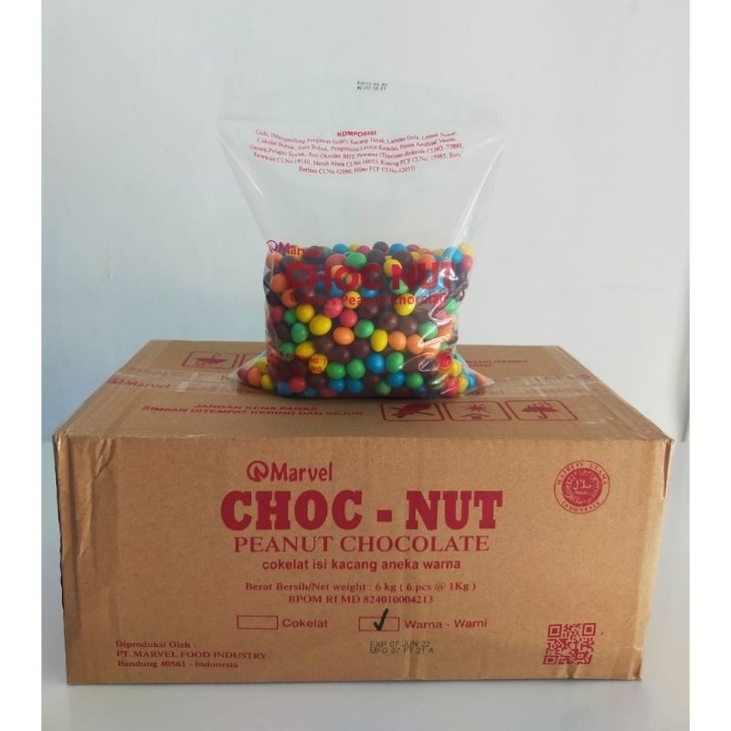 Jual scandia choc nut 1kg | Shopee Indonesia