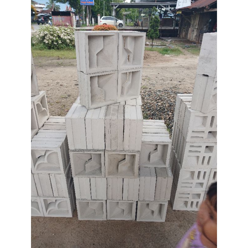 Jual roster minimalis, roster premium, lubang angin, roster beton, batu ...