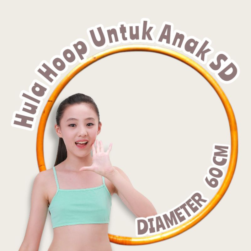 Jual Hula Hoop Rotan 60 cm hulahoop rotan hulahup 60cm hullahoop ...