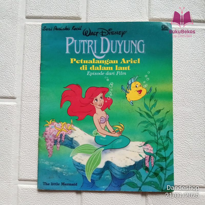 Jual Walt Disney Putri Duyung: Petualangan Ariel di dalam Laut Episode ...