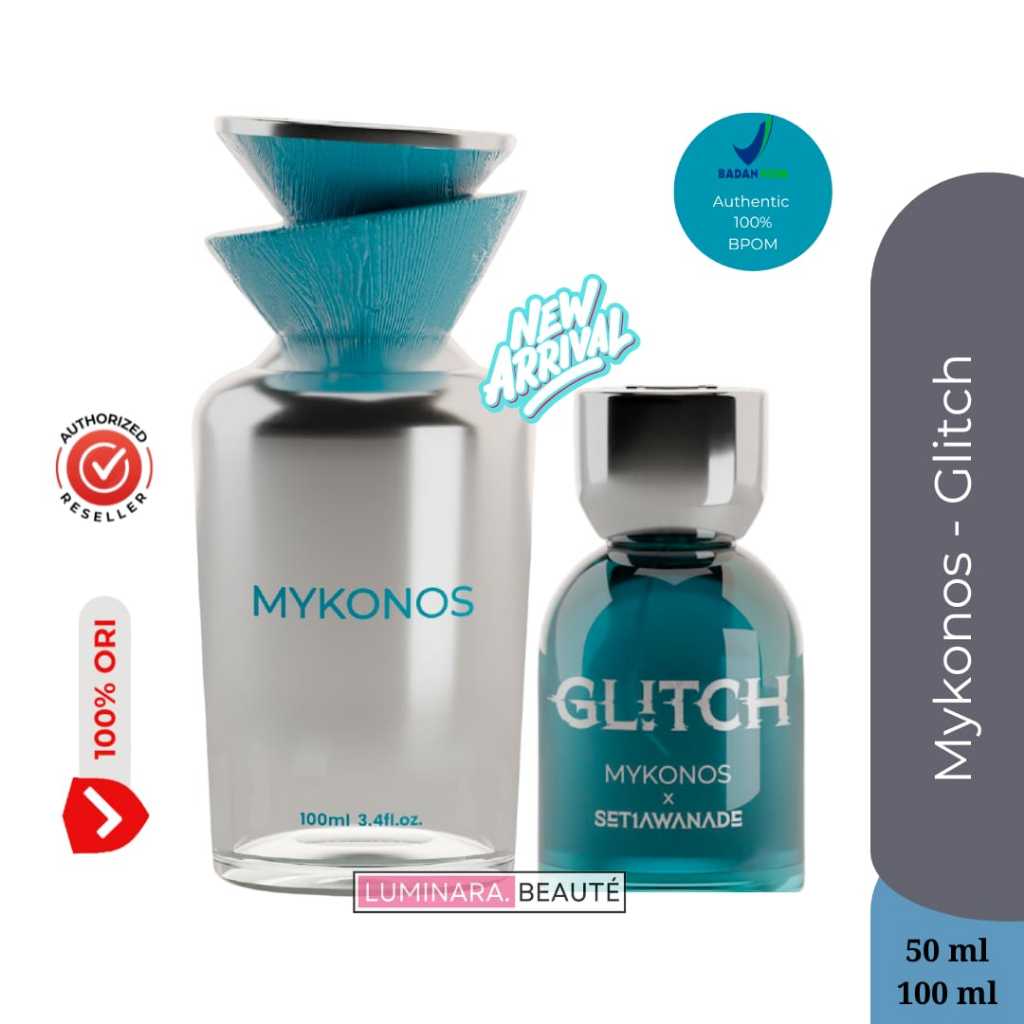 Jual Mykonos Glitch x Setiawan Ade Extrait De Parfum 50 / 100 ML For ...