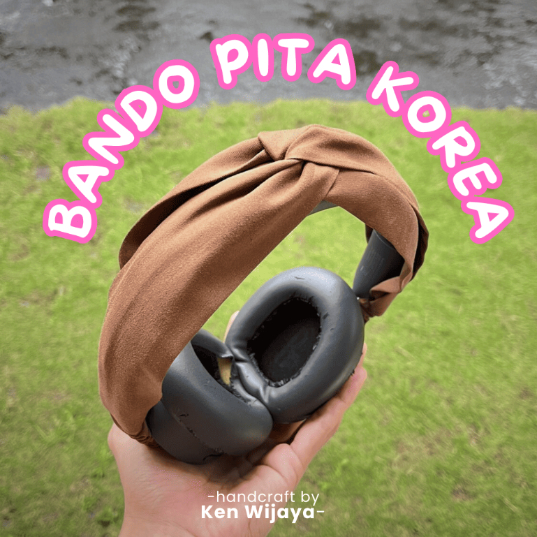 Jual GA BIKIN PUSING Bando Pita Korea Dewasa Bandana Headband Elastis ...