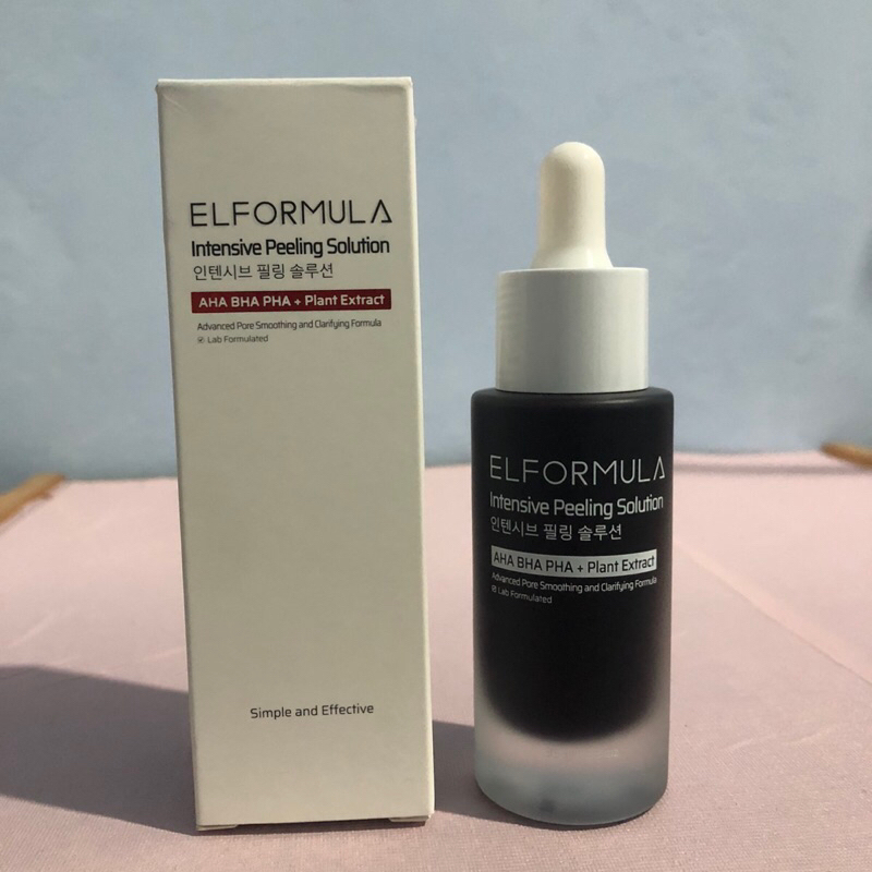 Jual ELFORMULA Intensive Peeling Solution - Serum Exfoliasi Wajah Mencerahkan Dark Spot dan ...