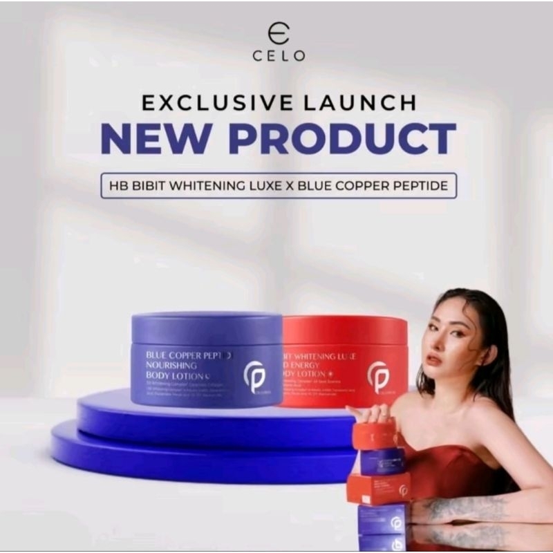 Jual Celo Blue Copper Peptide Nourishing Body Lotion & Bibit Infusion ...