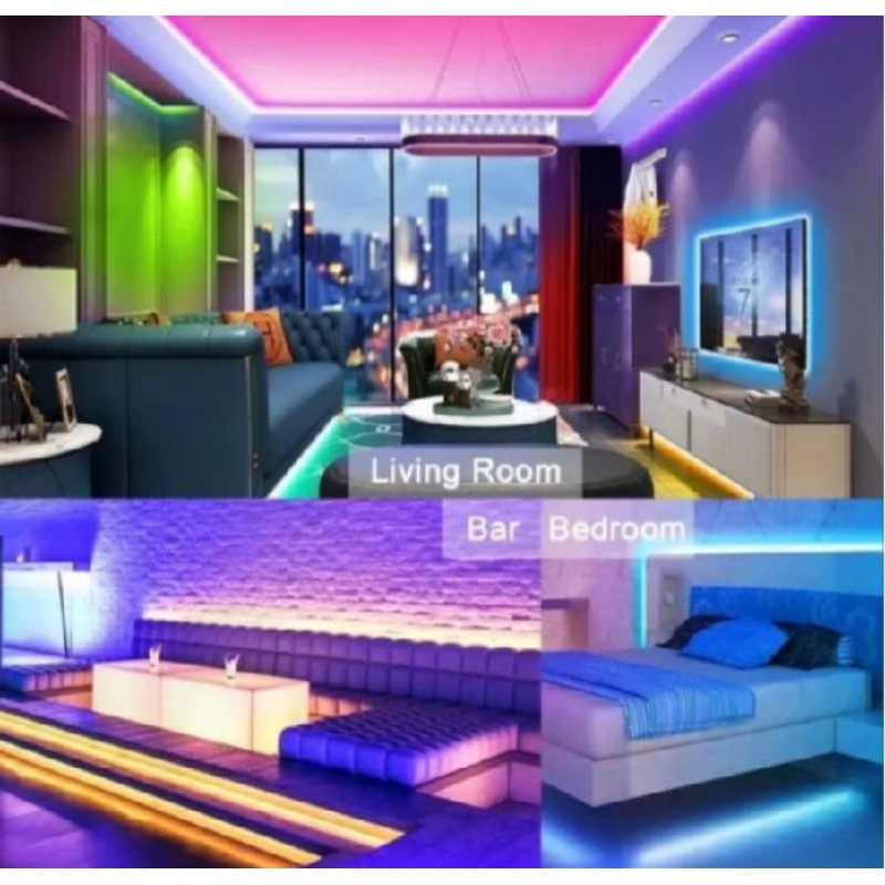 Jual LAMPU LED STRIP SELANG METERAN LAMPU LED STRIP 1 WARNA 2835 220V ...