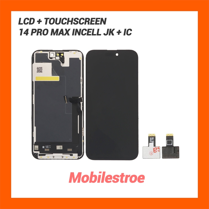Jual LCD+TOUCHSCREEN 14 PRO MAX INCELL JK + IC ( BISA PINDAH CHIP / IC REMOVEABLE ) MOVE IC ...