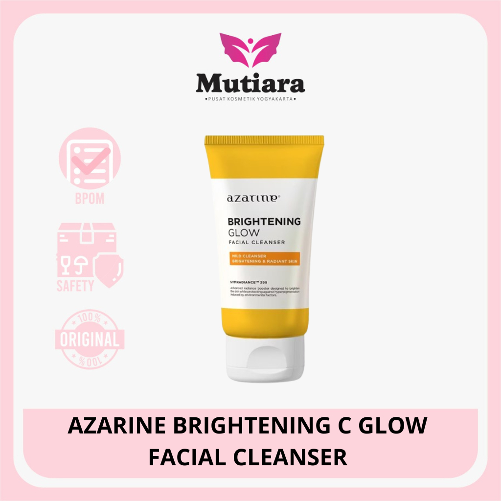 Jual AZARINE BRIGHTENING C GLOW FACIAL CLEANSER 60ML | Shopee Indonesia