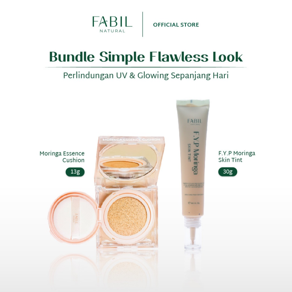 Jual [2 pcs] Fabil Simple Flawless Look Bundle F.Y.P Skin Tint ...