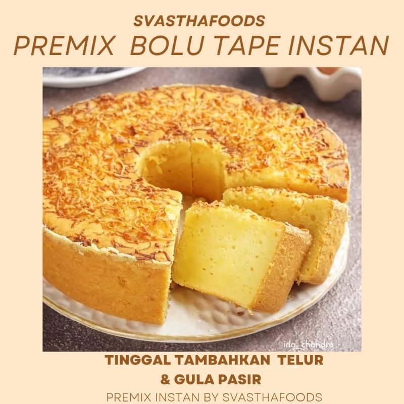 Jual Tepung Instan Bolu / Cake Tape 320 gram Premix instan Baking ...