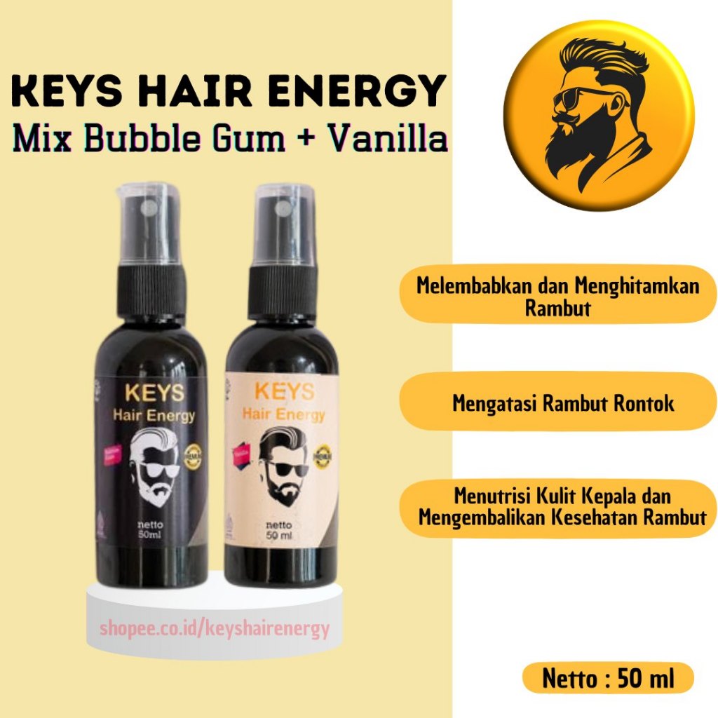 Produk Keys Hair Energy | Shopee Indonesia