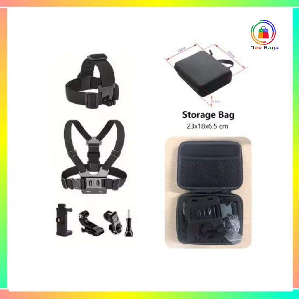Jual Chest Strap Tali Dada Handphone & Mount Kamera Body Belt Holder HP ...