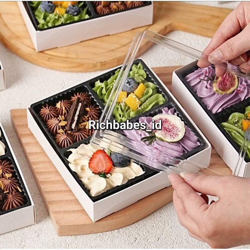Jual [10 pcs] Bento Cake Packaging Kemasan Korean Cake Ide Jualan Kue ...