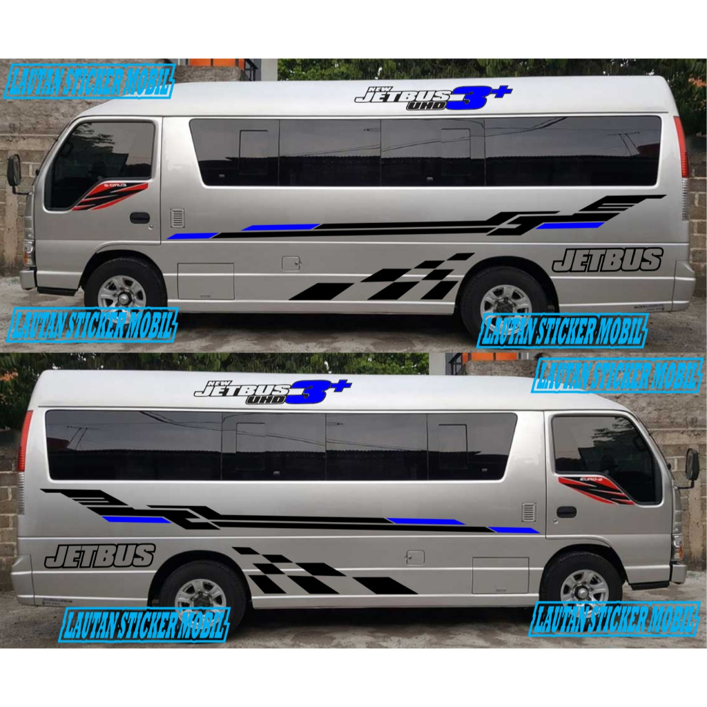 Jual cutting sticker travel long shot elf isuzu giga hino dyna ...