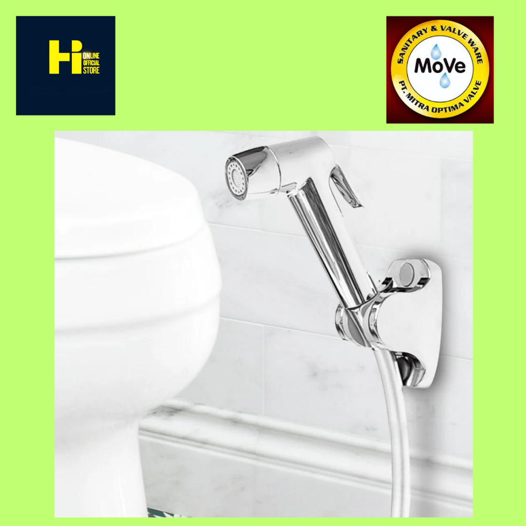 Jual MOVE JET SHOWER KLOSET DUDUK CS - 6 CHROME | Shopee Indonesia