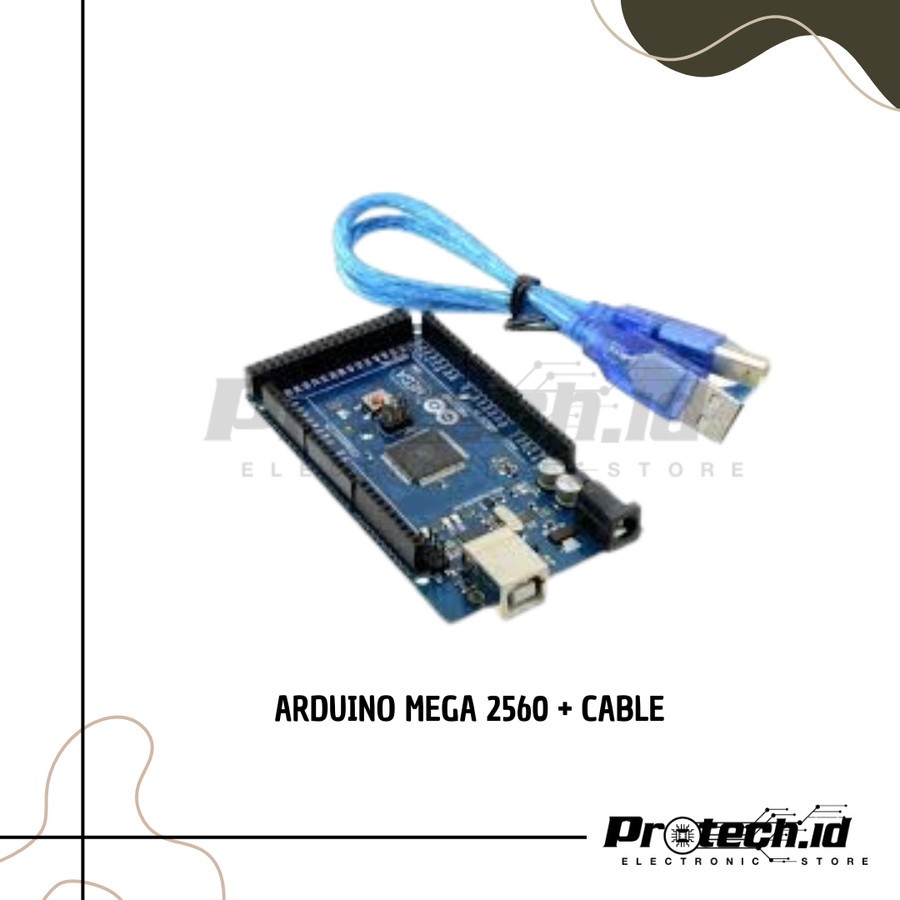 Jual Arduino Mega 2560 R3 Ch340 Compatible Board Usb Cable Shopee Indonesia