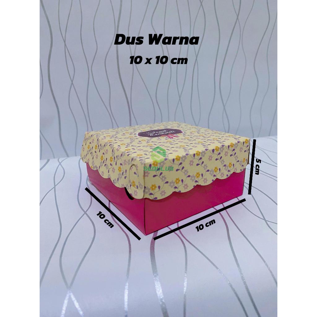 Jual DUS WARNA UKURAN 10 x 10 x 5 cm | Shopee Indonesia