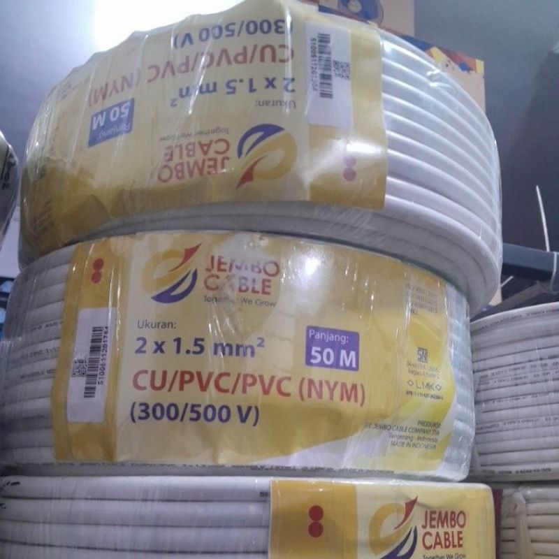 Jual jembo cable NYM 2x1.5 kawat tembaga | Shopee Indonesia