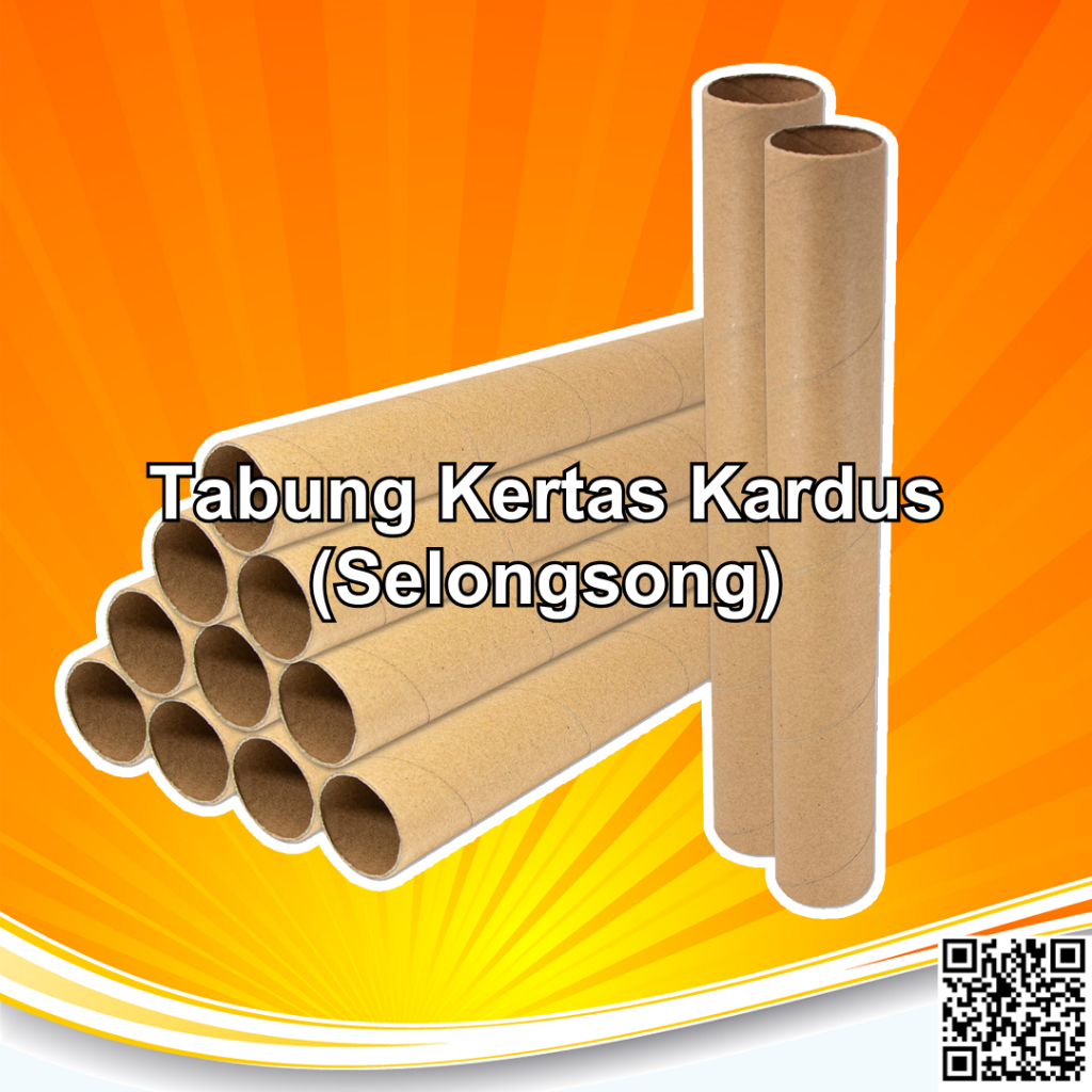 Jual Selongsong Karton Paper Tube Packing Ekstra Aman Kertas Stiker ...