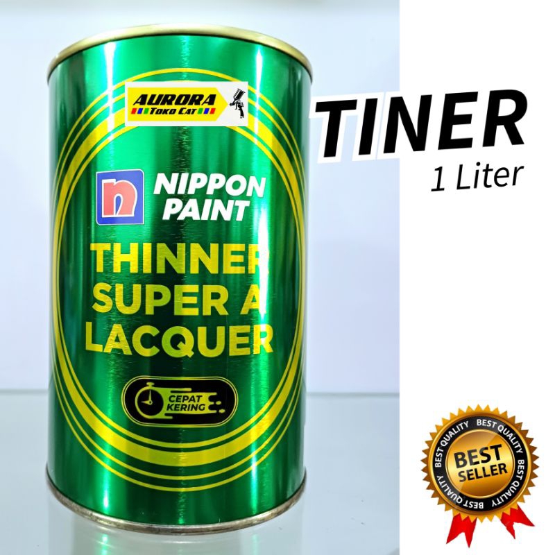 Jual Tiner A Super NIPPON PAINT Thinner Super A Lacquer Nipon 1 Liter | Shopee Indonesia