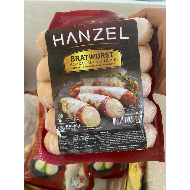 Jual Hanzel Bratwurst Mozzarella Cheese | Shopee Indonesia