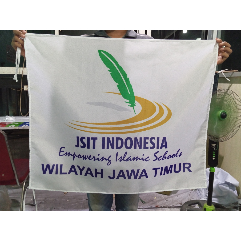 Jual Cetak Bendera Tekstil Custom Printing Bendera Custom MURAH ...
