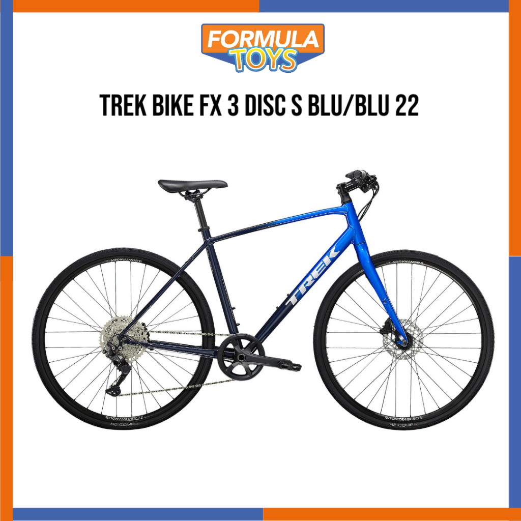 Jual SEPEDA HYBRID TREK BIKE FX 3 DISC S BLU/BLU 22 | Shopee Indonesia