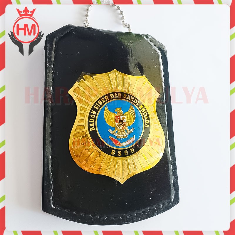 Jual Dompet KTA Logo BSSN Dompet Kalung Lencana Logo BSSN - Harapan ...