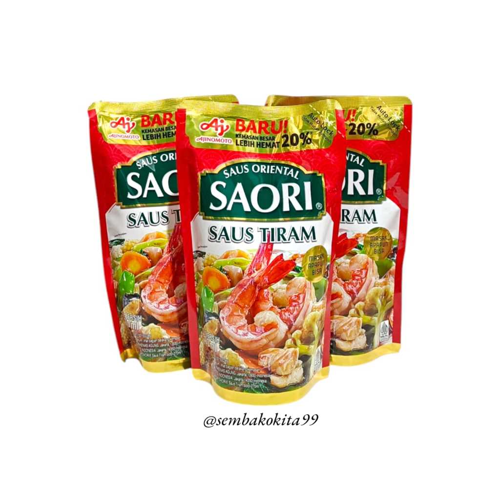 Jual AJINOMOTO Saori Saos Tiram Oriental Kemasan besar lebih hemat 20% ...
