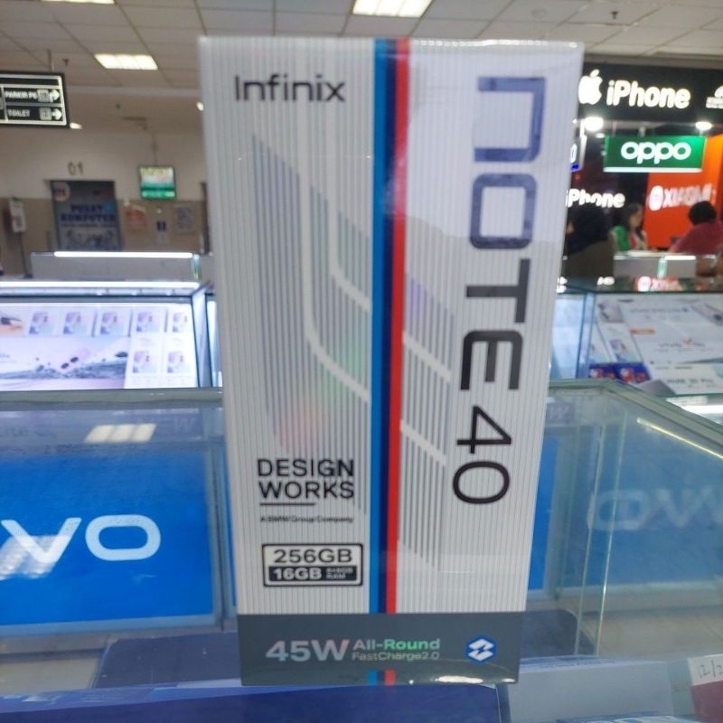 Jual Infinix note 40 BMW 8/256GB garansi resmi infinix | Shopee Indonesia