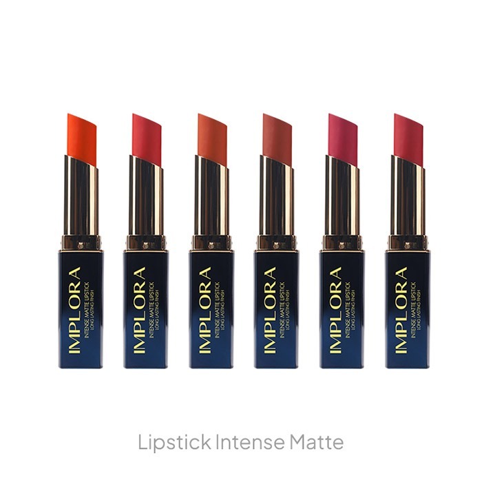 Jual 1PCS IMPLORA LIPSTICK INTENSE MATTE LONG LASTING FINISH/ LIPSTIK ...
