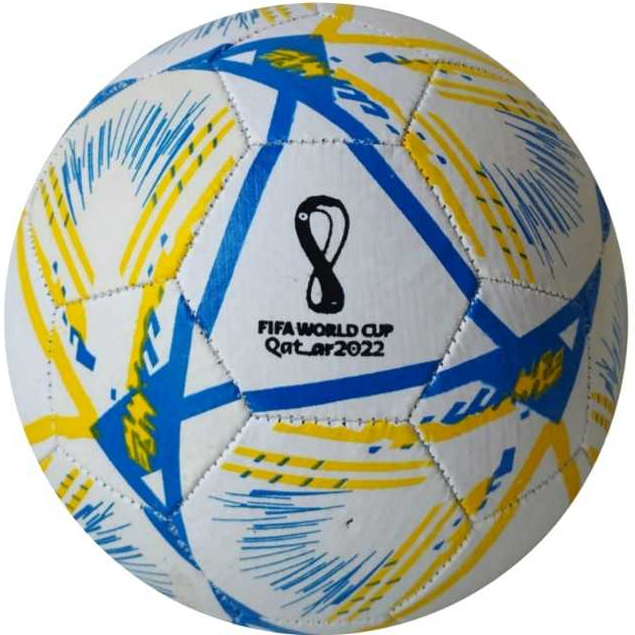 Jual Bola Sepak Size 5 Piala Dunia Kuning Biru / Random | bola futsal ...