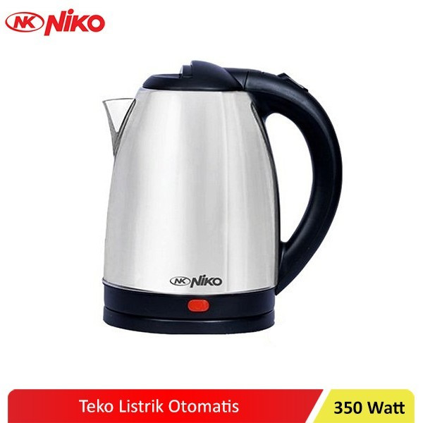 Jual NIKO Ceret Listrik NK18 Stainless 1.8 Liter | Shopee Indonesia