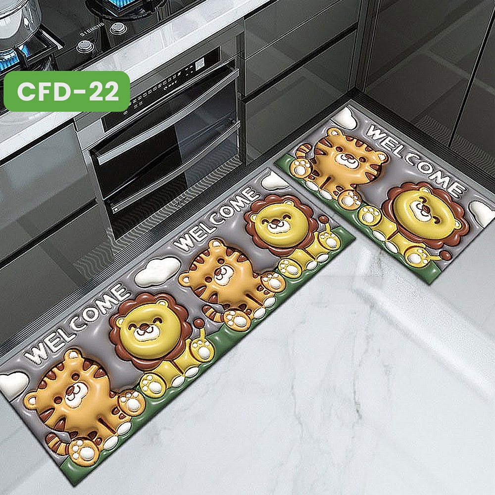 Jual Dreamhome Keset Dapur 2in1 Anti Slip 40x60 dan 40x120 Kitchen ...