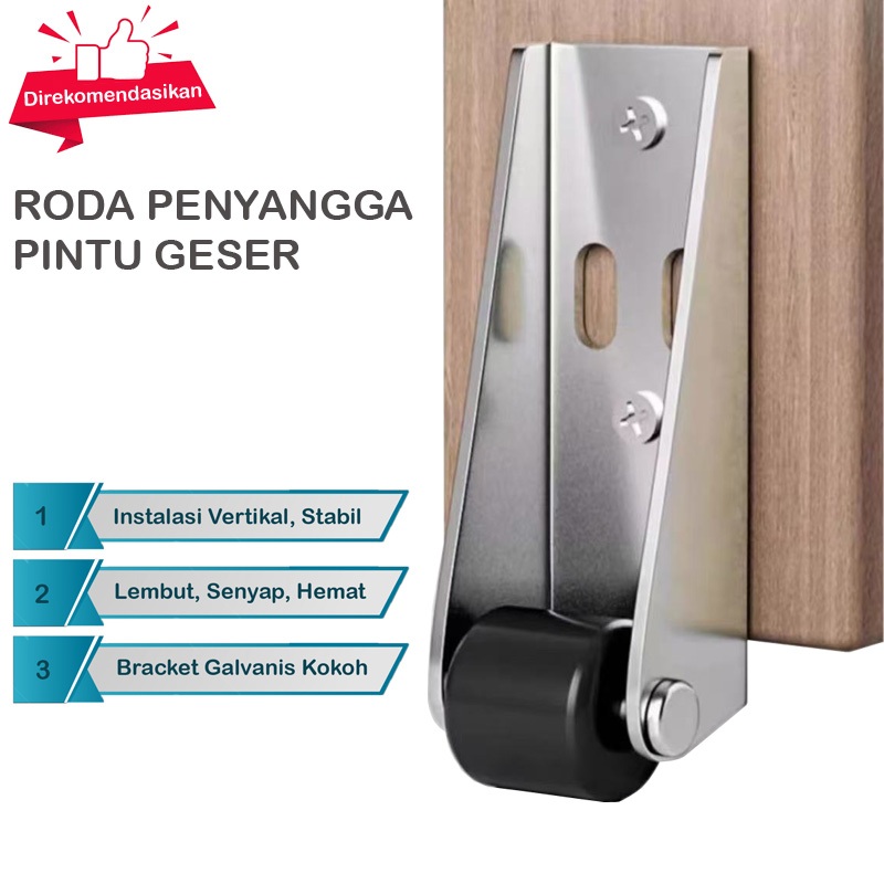 Jual RODA PENYANGGA PINTU GESER RODA PENAHAN PINTU BAWAH RODA PENINGGI ...