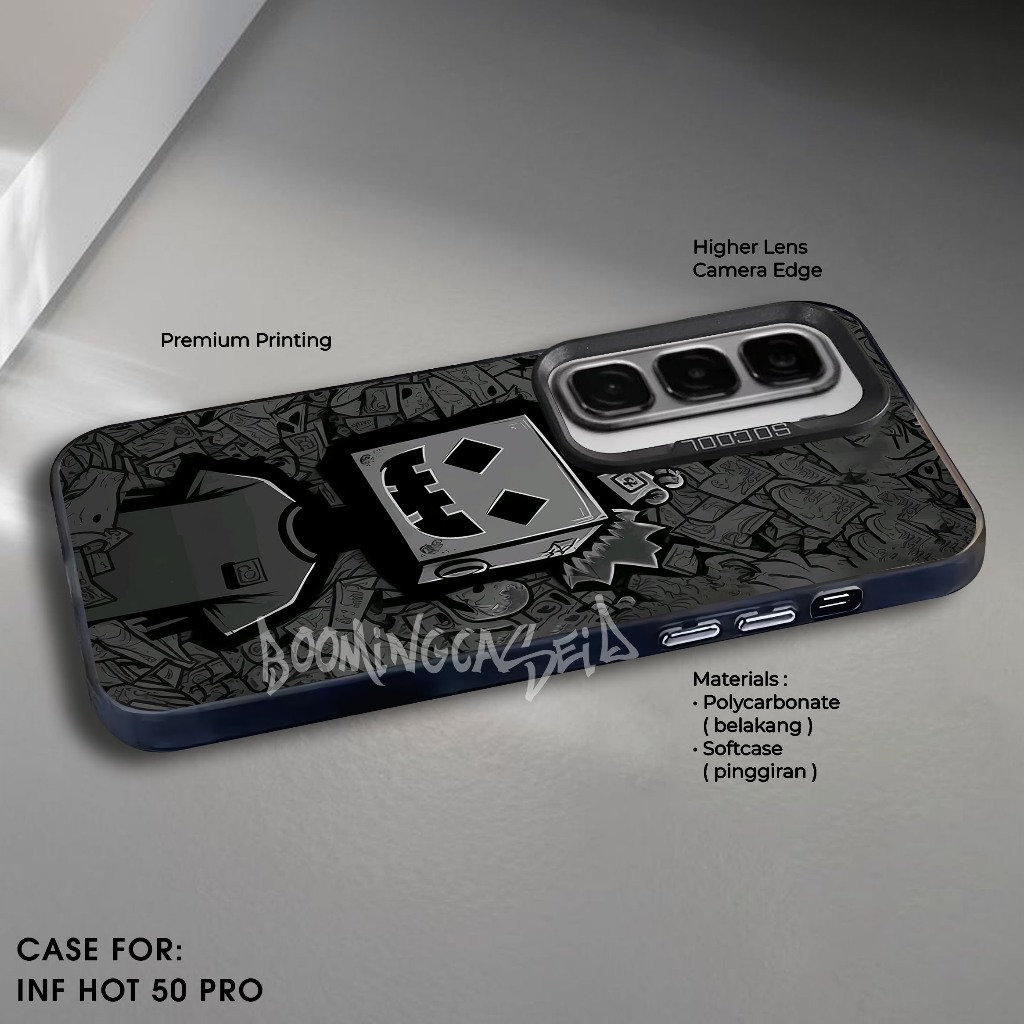 Jual Case Infinix Hot 50 Pro Casing Infinix Premium Matte Hard Casing ...