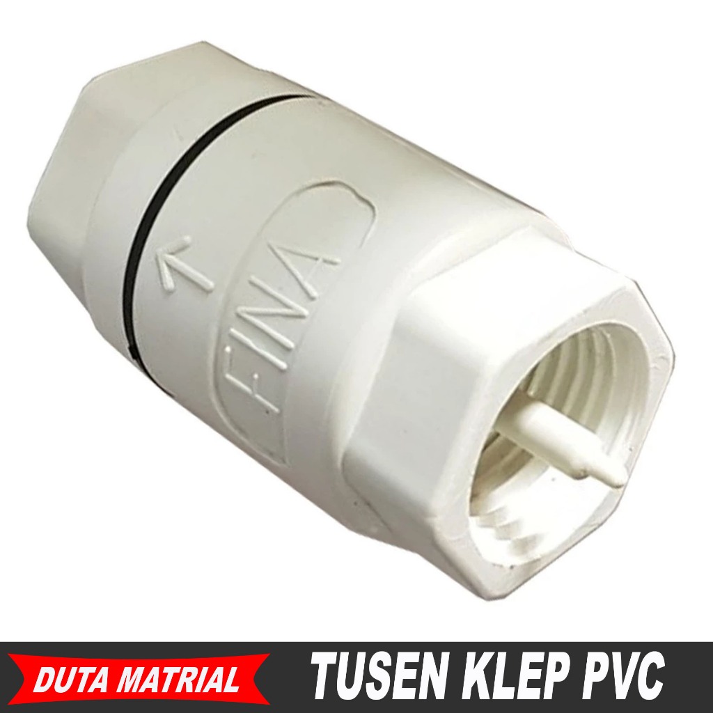 Jual Tusen Klep PVC 1” FINA / Tossen Klep 1 Inci / Check Valve 1 Inch ...