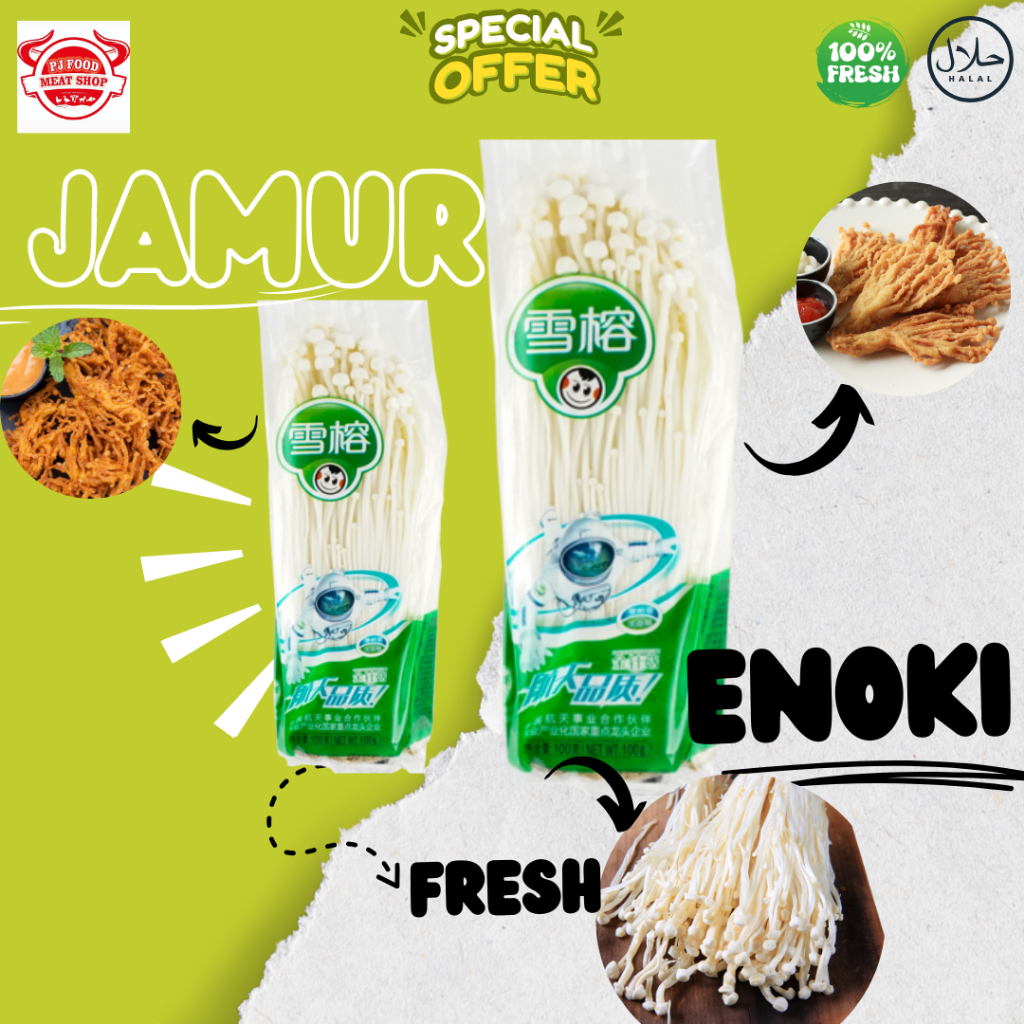 Jual jamur enoki | Shopee Indonesia