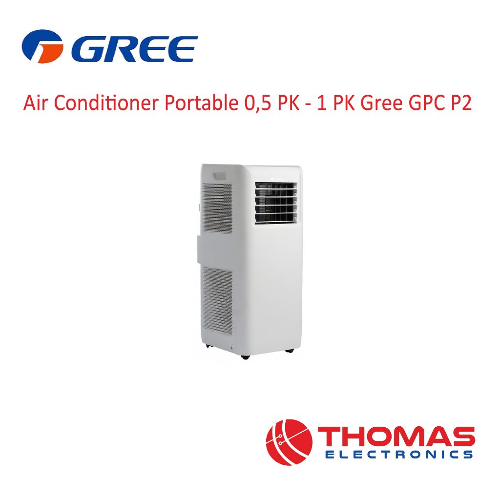Jual Air Conditioner AC Portable 0.5 PK Gree GPC05P2 05P2 05 P2 Garansi ...