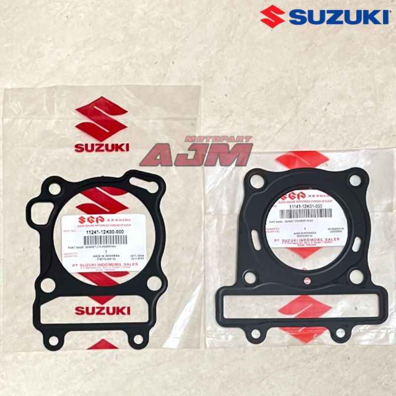 Jual GASKET PAKING PACKING PERPAK BLOK CYLINDER HEAD & BLOK PISTON SEHER SATRIA FU FI INJEKSI ...