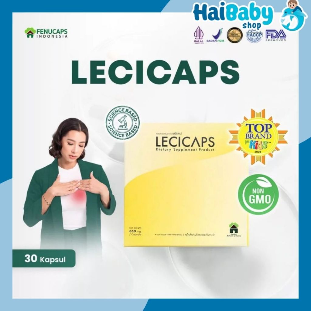 Jual Lecicaps Pelancar Asi (30 kapsul) | Shopee Indonesia