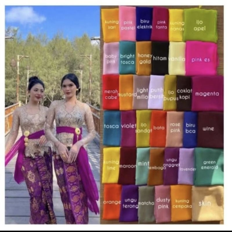 Jual slendang hycon 2.4 meter/slendang sifon /senteng bali /slendang ...