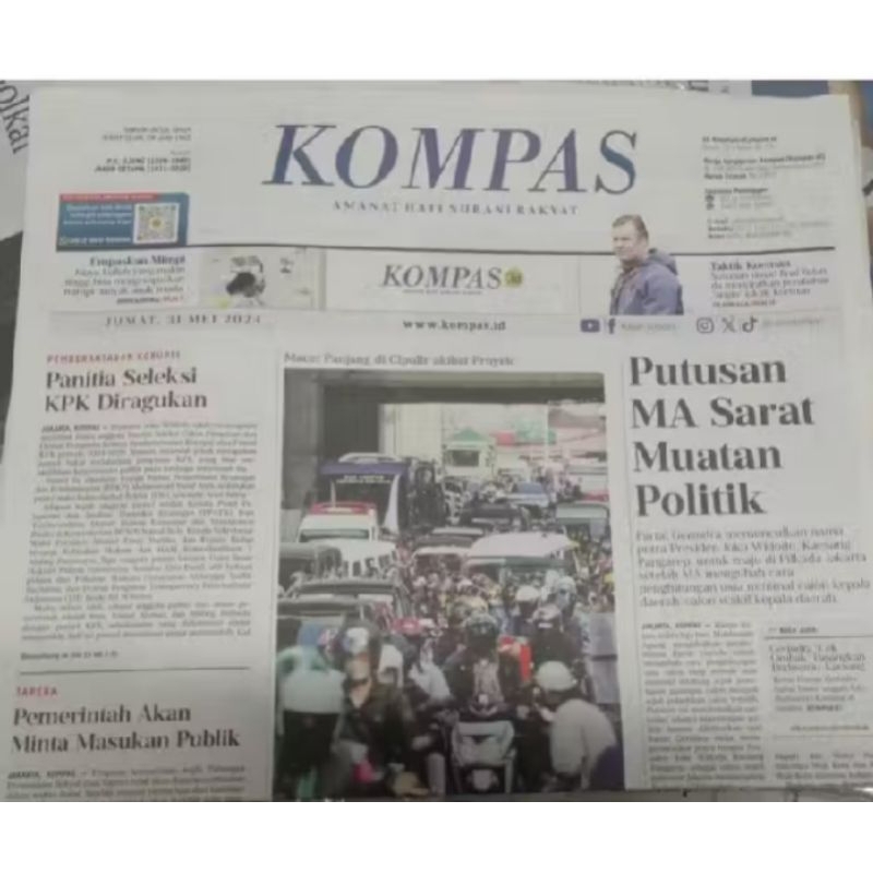 Jual Koran Kompas edisi lama 250gr | Shopee Indonesia
