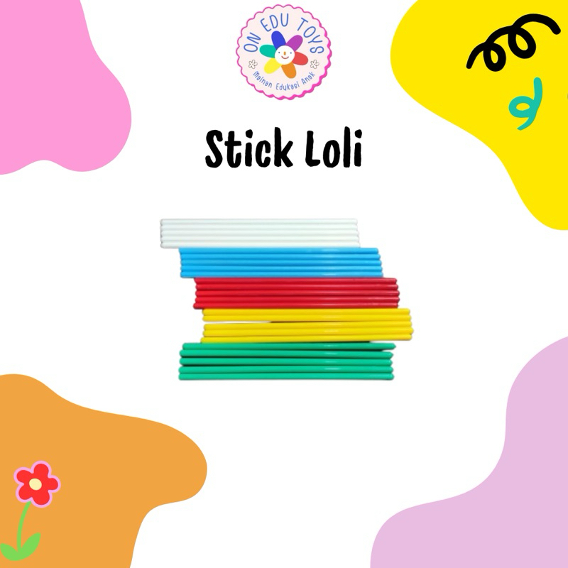 Jual On Edu Toys - Stik montesori isi 25 stick / stik alat bantu hitung ...