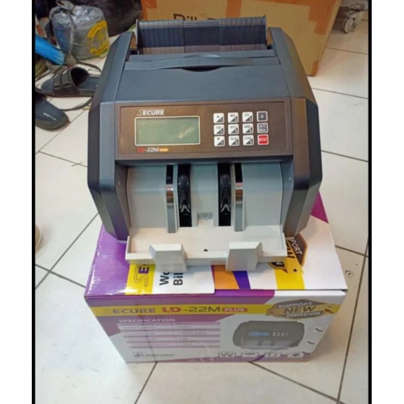 Jual MESIN HITUNG PENGHITUNG UANG SECURE LD-22M Plus Money Counter | Shopee Indonesia