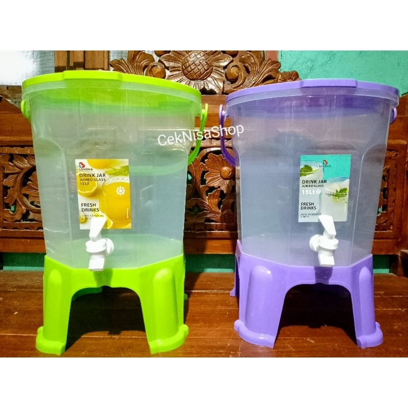 Jual Dispenser air minum 15liter / Dispenser lovenia / dispenser es teh ...