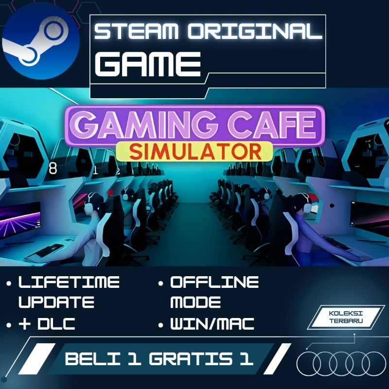 Jual Gaming Cafe Simulator - Versi Resmi Steam 100% Original | Shopee ...